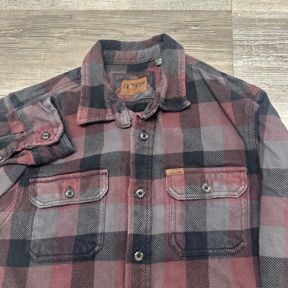 Orvis | Shirts | Orvis Classic Collection Black Red Tartan Plaid Mens M ...